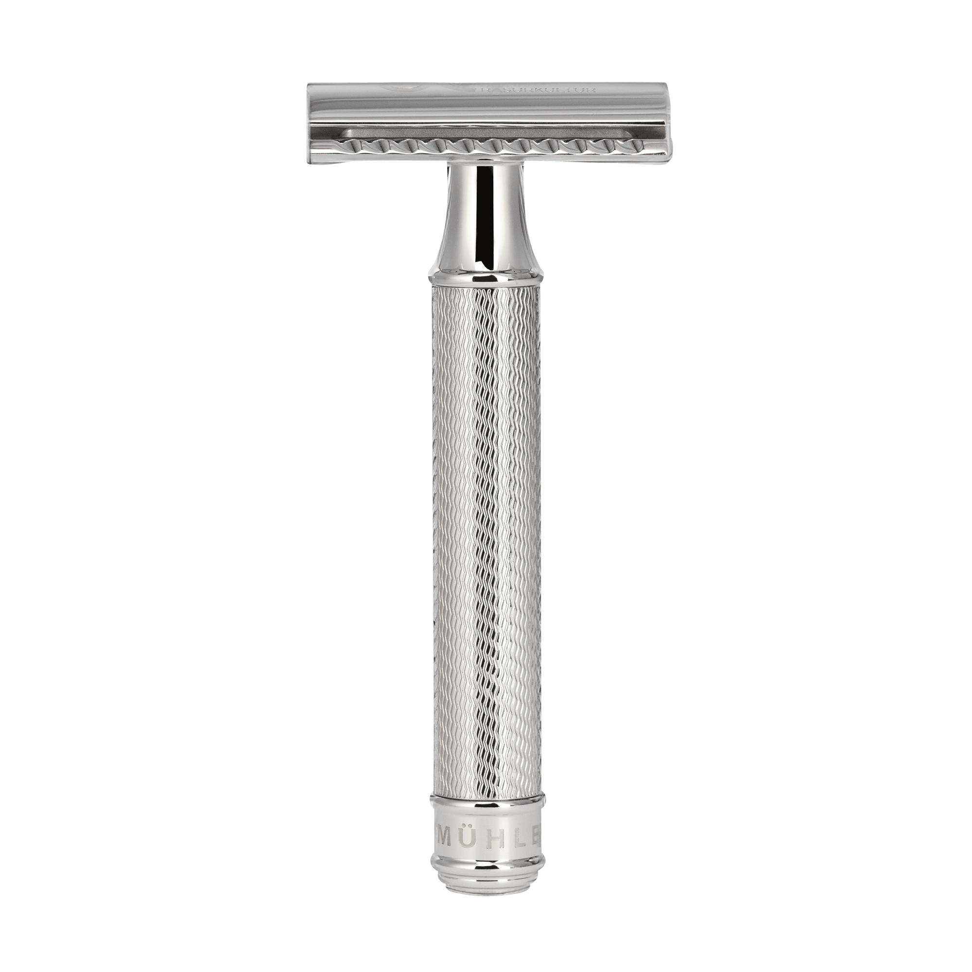 MÜHLE - TRADITIONAL Razor GRANDE from Stainless steel | MADE in GERMANY